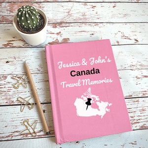 Canada Travel Journal, Personalized Canada Trip Planner, Canada ...
