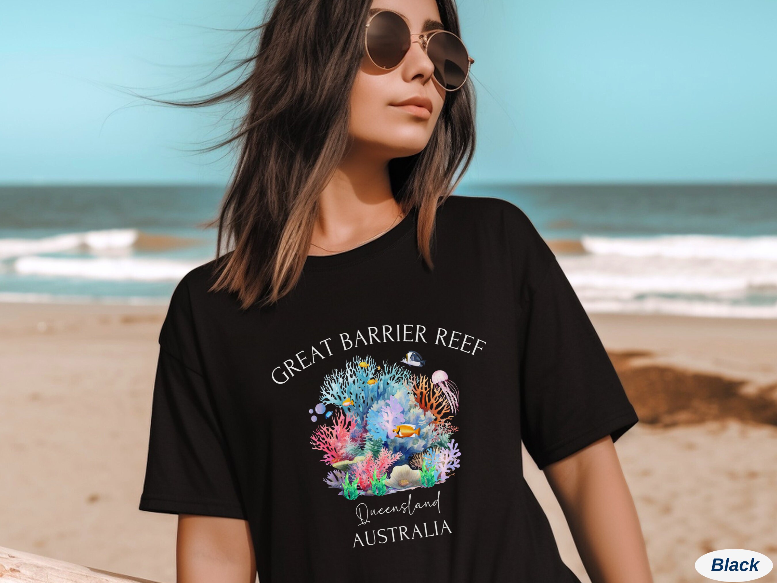 Great Barrier Reef Shirt Queensland Tshirt Diving Trip - Etsy