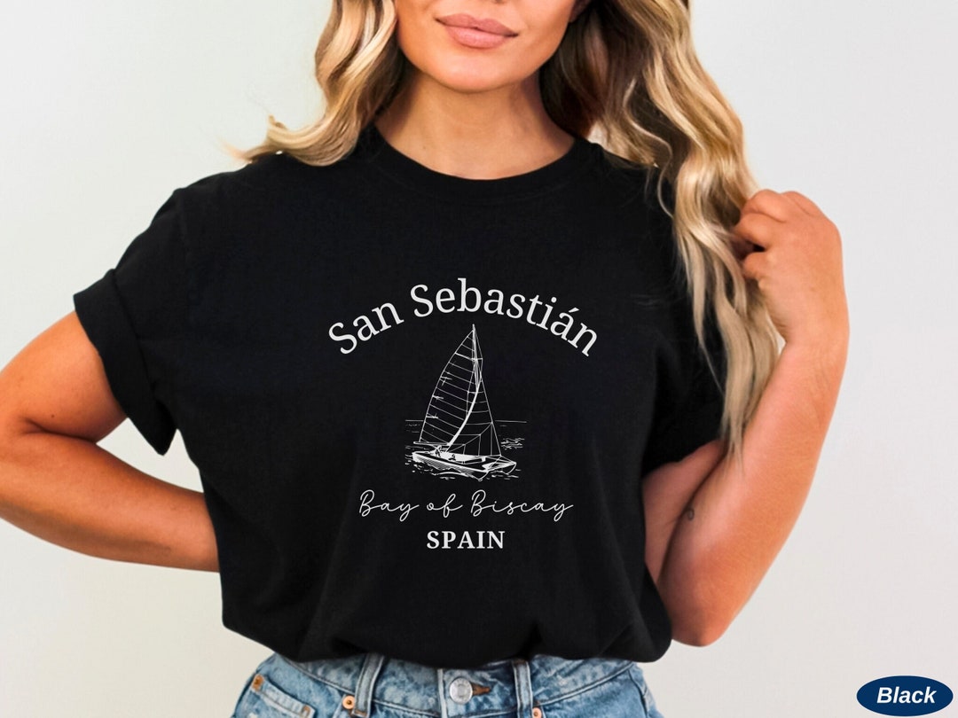 San Sebastián Spain Shirt, San Sebastian Tshirt, Spain Trip T-shirt ...