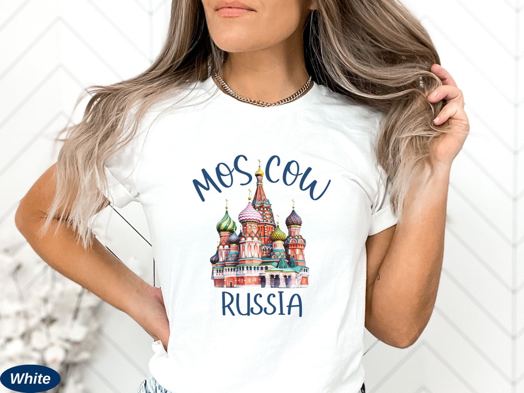 Moscow Shirt, Unisex Soft Moscow T-shirt, Russia Tshirt, Moscow Tee ...
