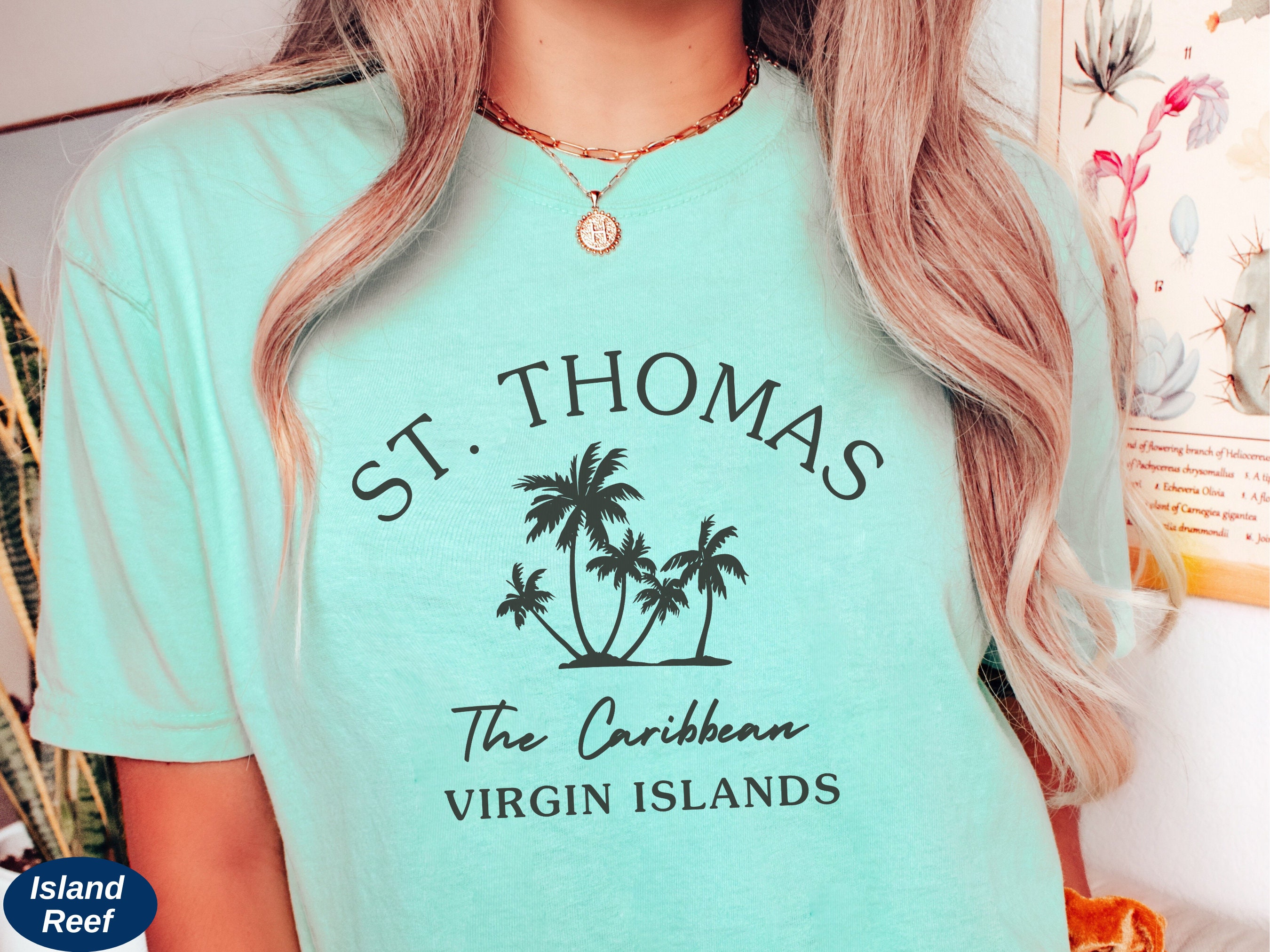 St Thomas Shirt Caribbean Comfort Colors® Tee St. Thomas - Etsy