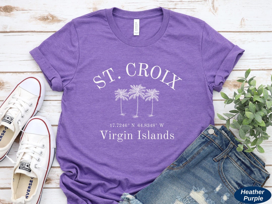 St. Croix Shirt • Unisex Tshirt • US Virgin Islands • Caribbean Sea ...