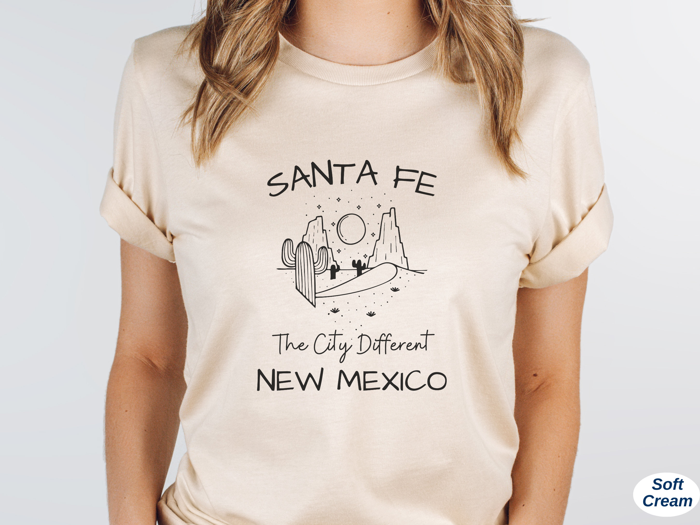 Camisa de Santa Fe Camiseta de Nuevo México Camiseta de estilo suave ...