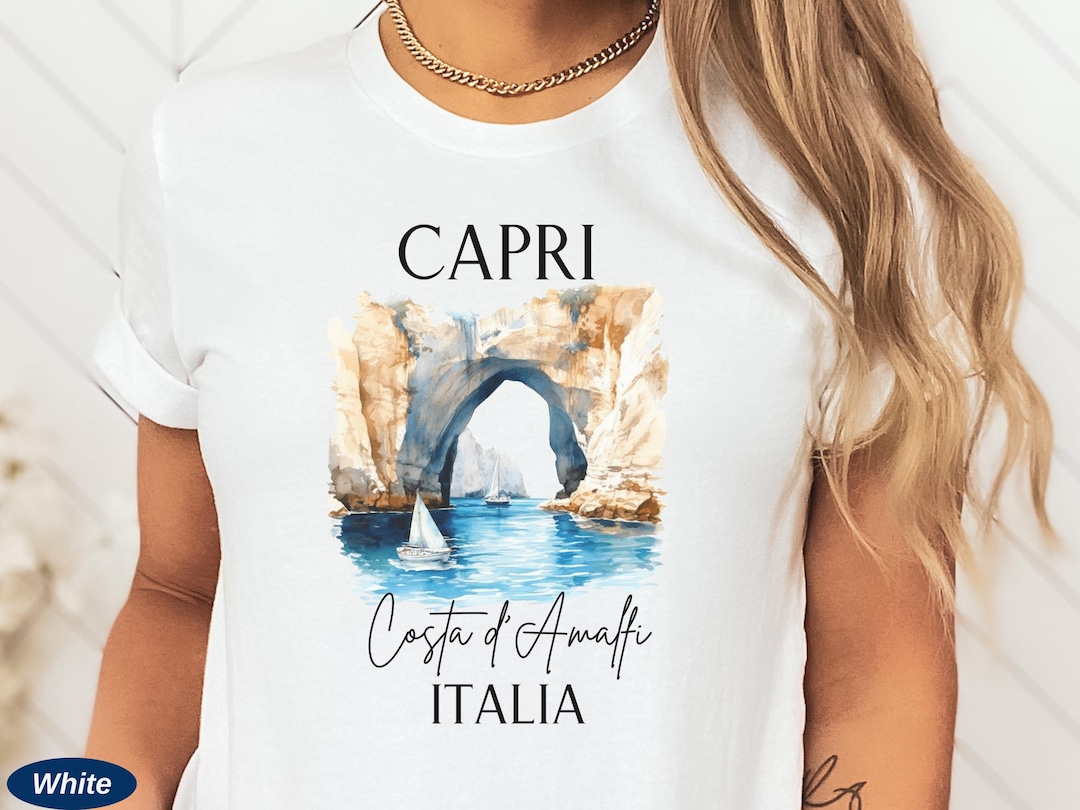 Capri Shirt, Capri Italy Trip Tshirt, Softstyle Tee, Italy Vacation ...