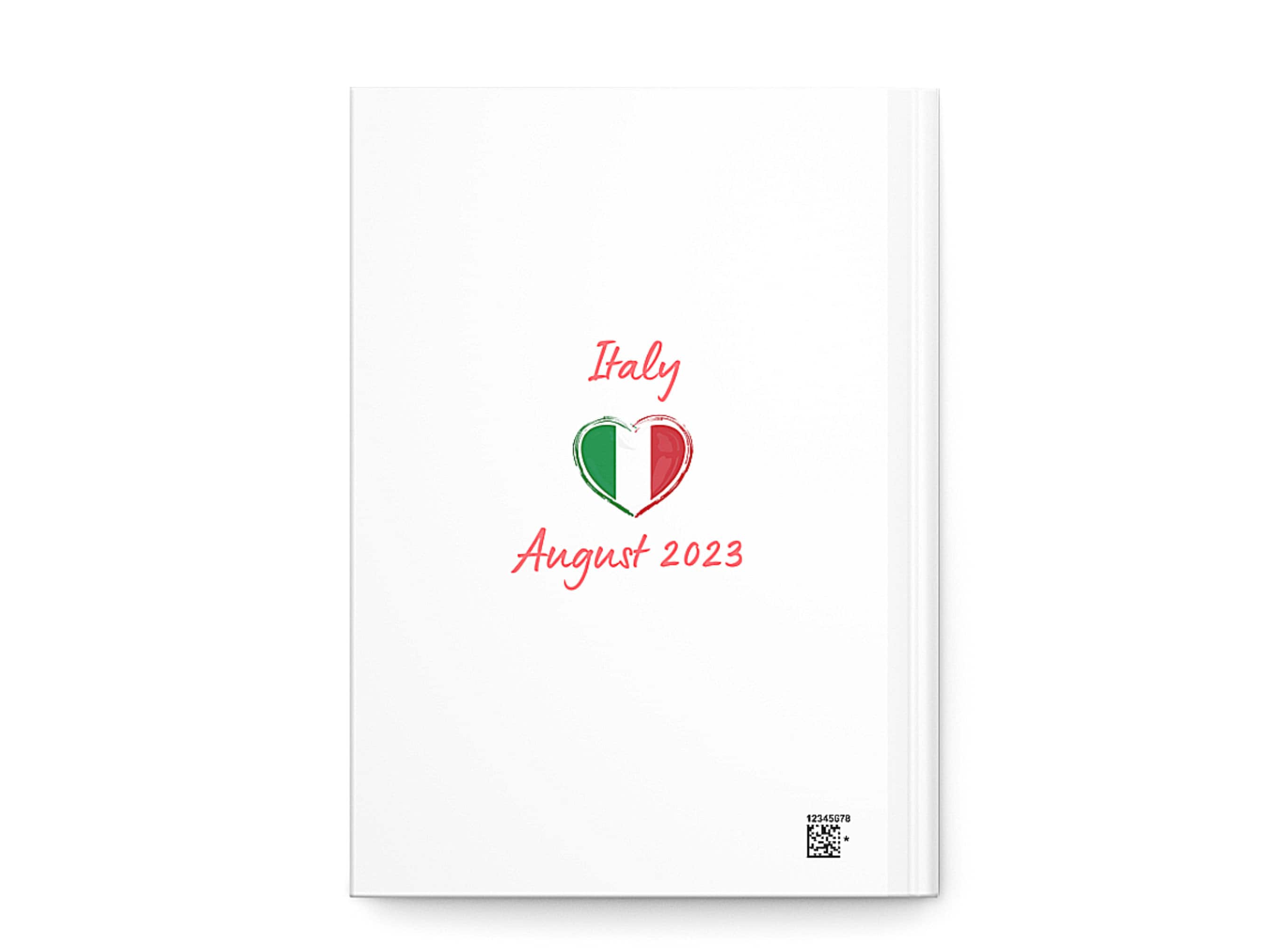 Italy Travel Journal Custom Vacation Notebook Personalized Trip Planner ...