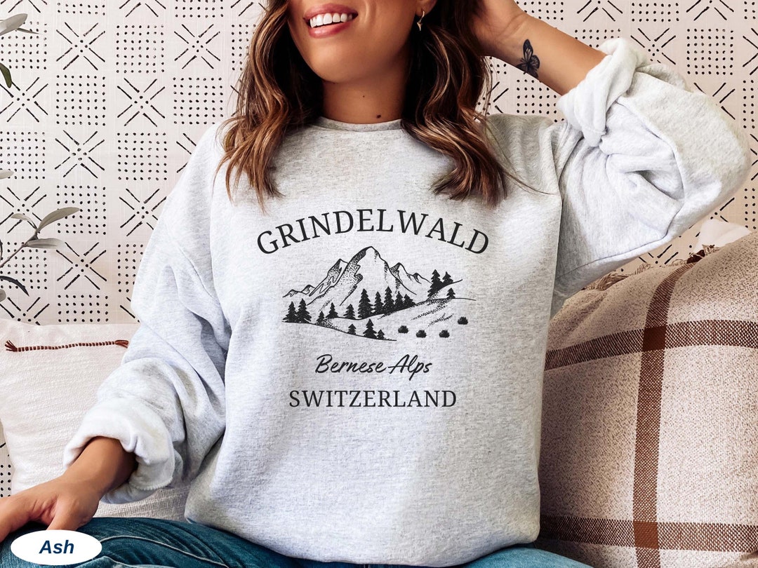 Grindelwald Sweatshirt, Grindelwald Sweater, Unisex Switzerland ...