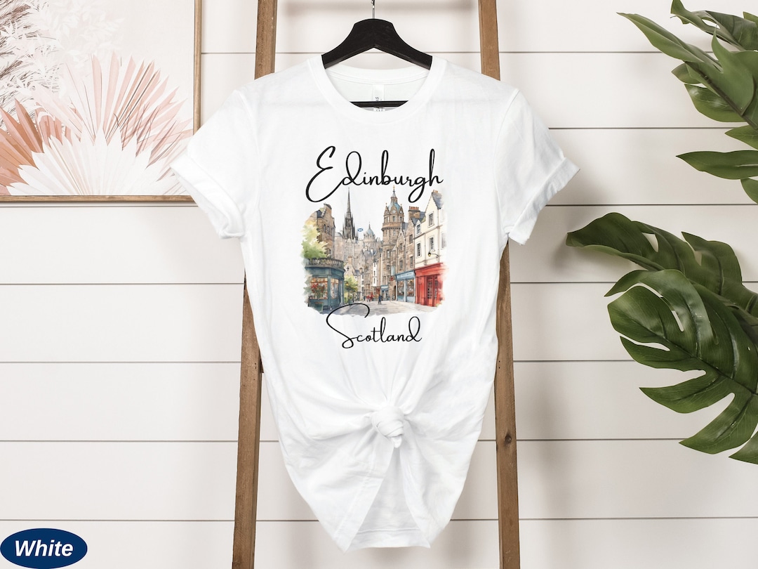 Cute Edinburgh Shirt, Edinburgh Tshirt, Unisex Softstyle Tee, Edinburgh ...