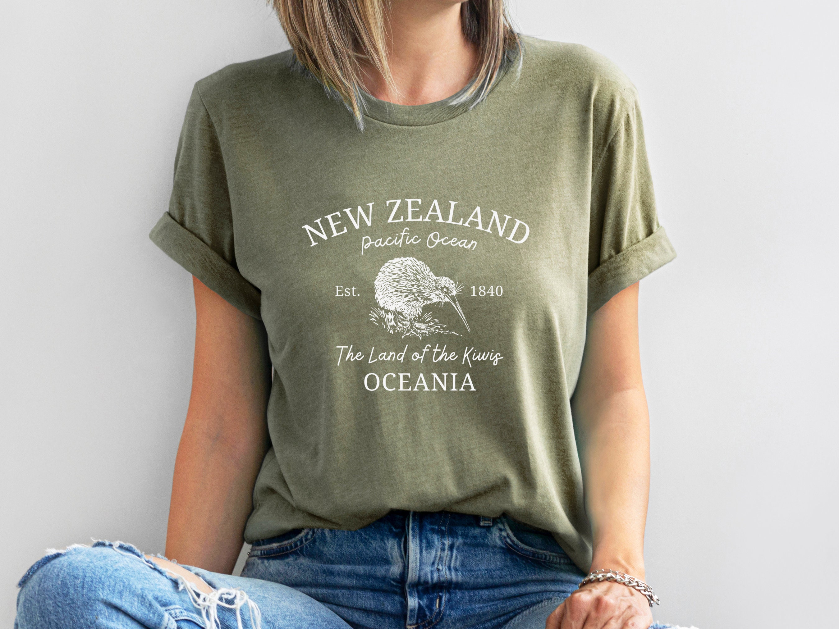 New Zealand Shirt Kiwi Bird T-shirt Unisex New Zealand Tee New Zealand ...