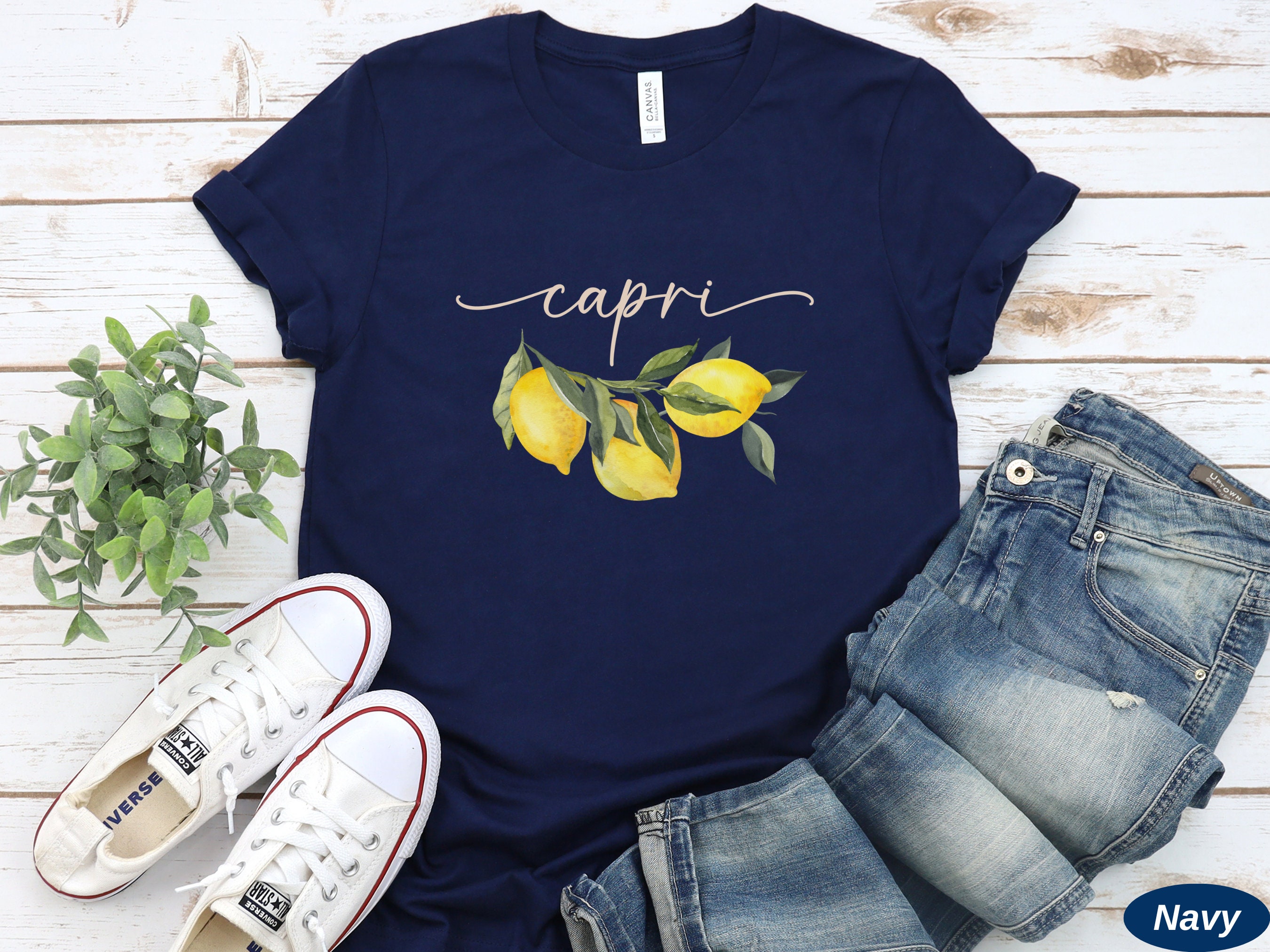 Capri Shirt, Capri Italy Trip Tshirt, Softstyle Tee, Italy Vacation ...