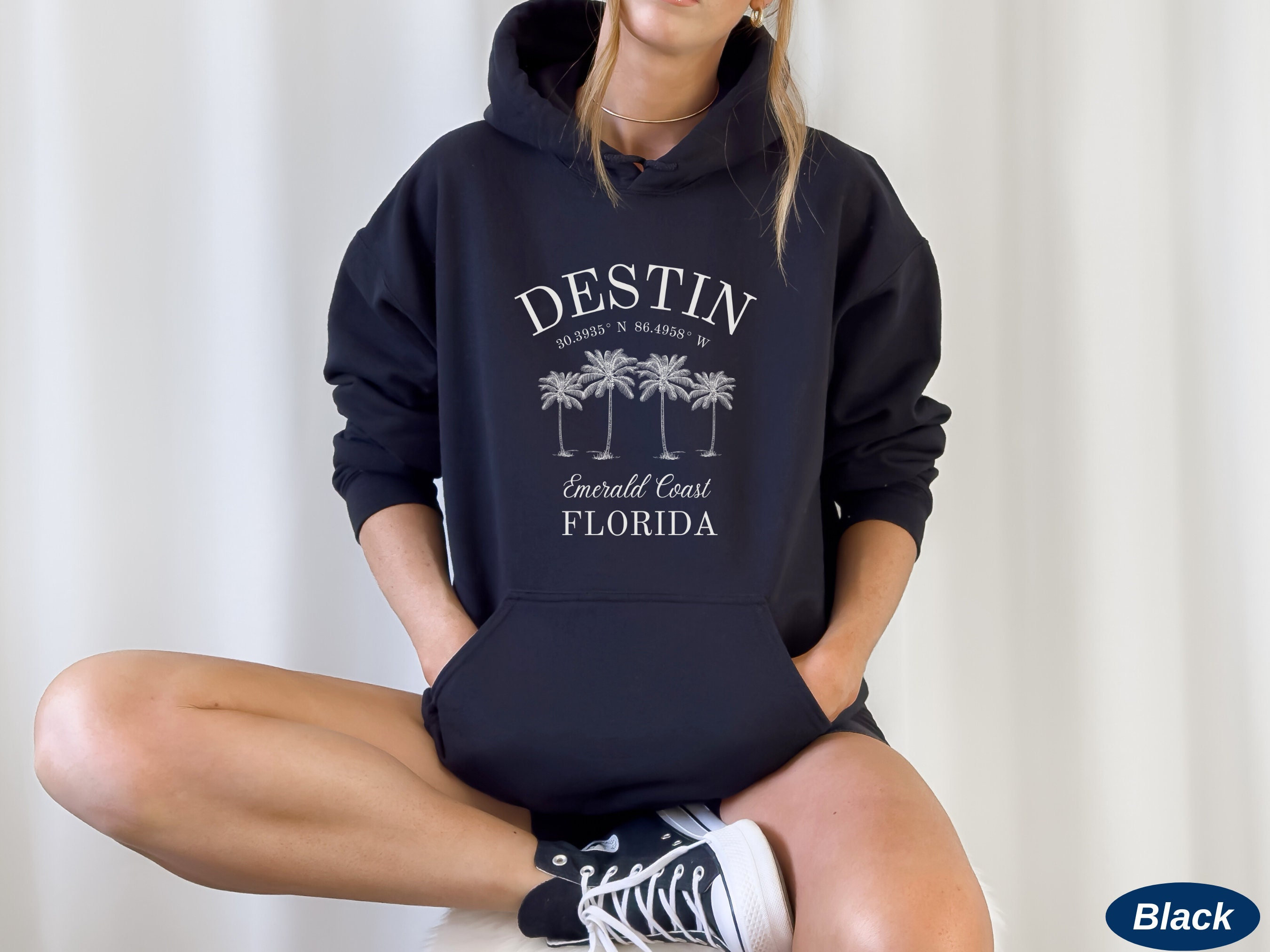 Destin Hoodie, Destin Florida Outfit, Unisex Hooded Sweater, Soft ...