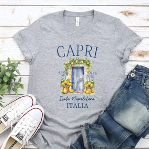 Capri Shirt, Capri Italy Trip Tshirt, Softstyle Tee, Italy Vacation ...