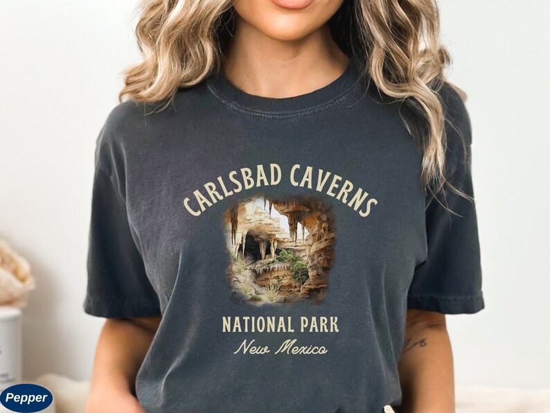 Carlsbad Caverns New Mexico Tee, Comfort Colors® Shirt, Carlsbad ...