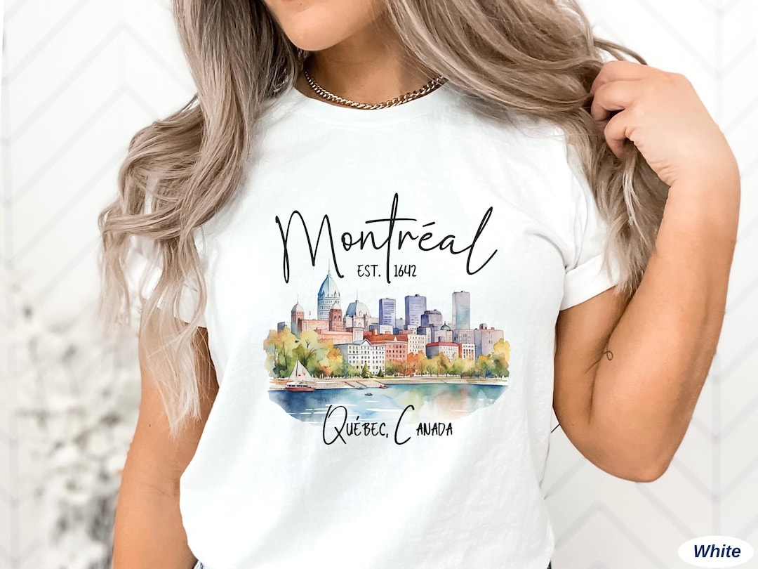Montreal Shirt, Montreal City Tee, Montreal Gift, Montreal Canada ...