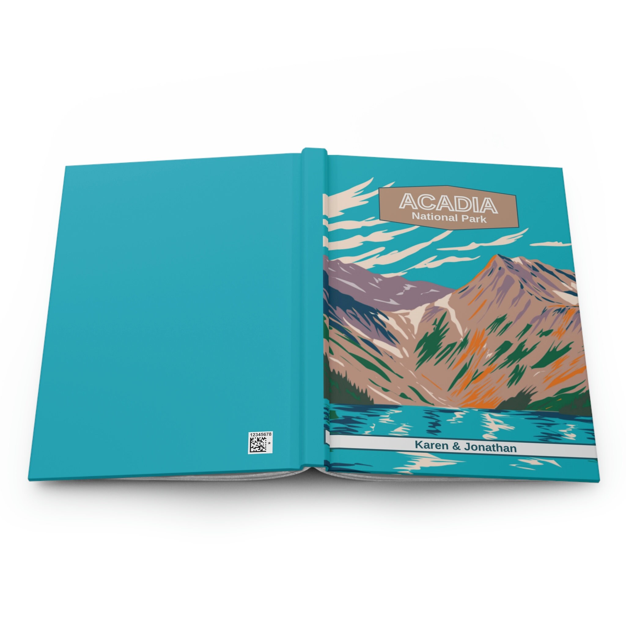 Acadia National Park Travel Journal Custom Vacation Notebook - Etsy