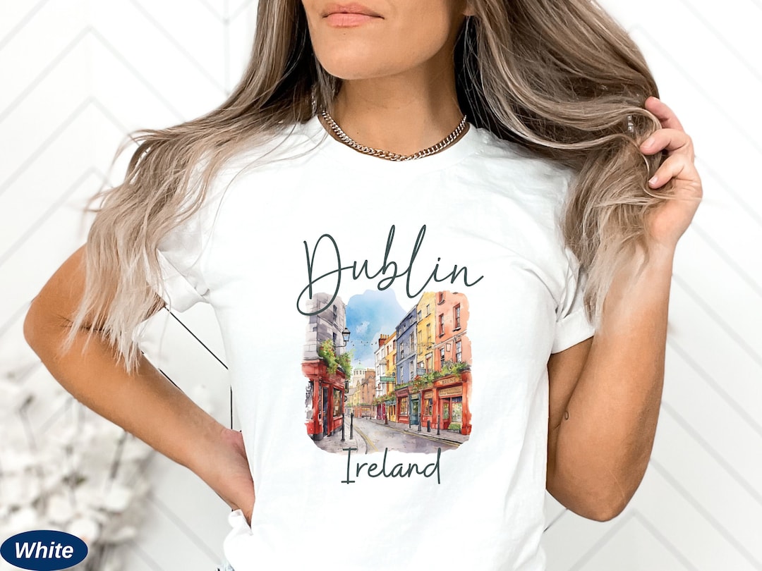 Cute Dublin Ireland Tshirt, Dubliner Shirt, Unisex Soft T-shirt, Dublin ...