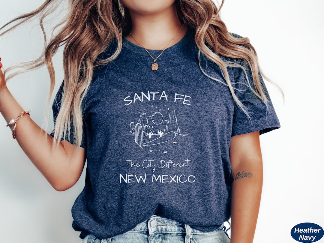 Camisa de Santa Fe Camiseta de Nuevo México Camiseta de estilo suave ...
