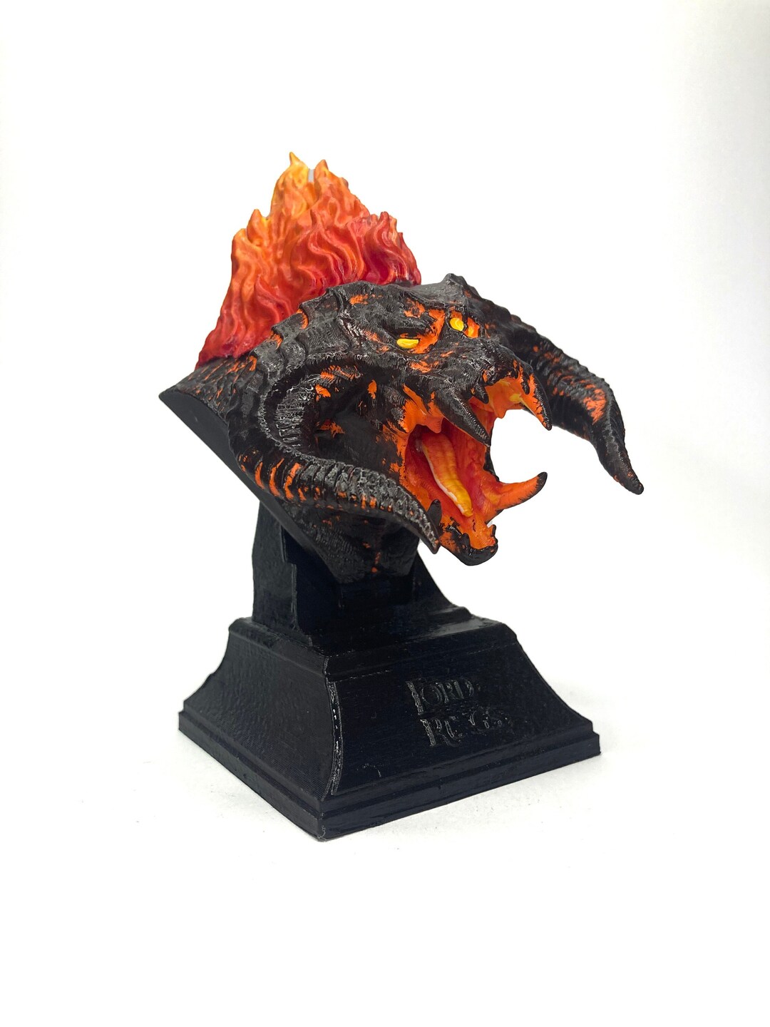 Balrog Bust, Collectible, Statue, Gaming Room Decor, Figurine, Room ...
