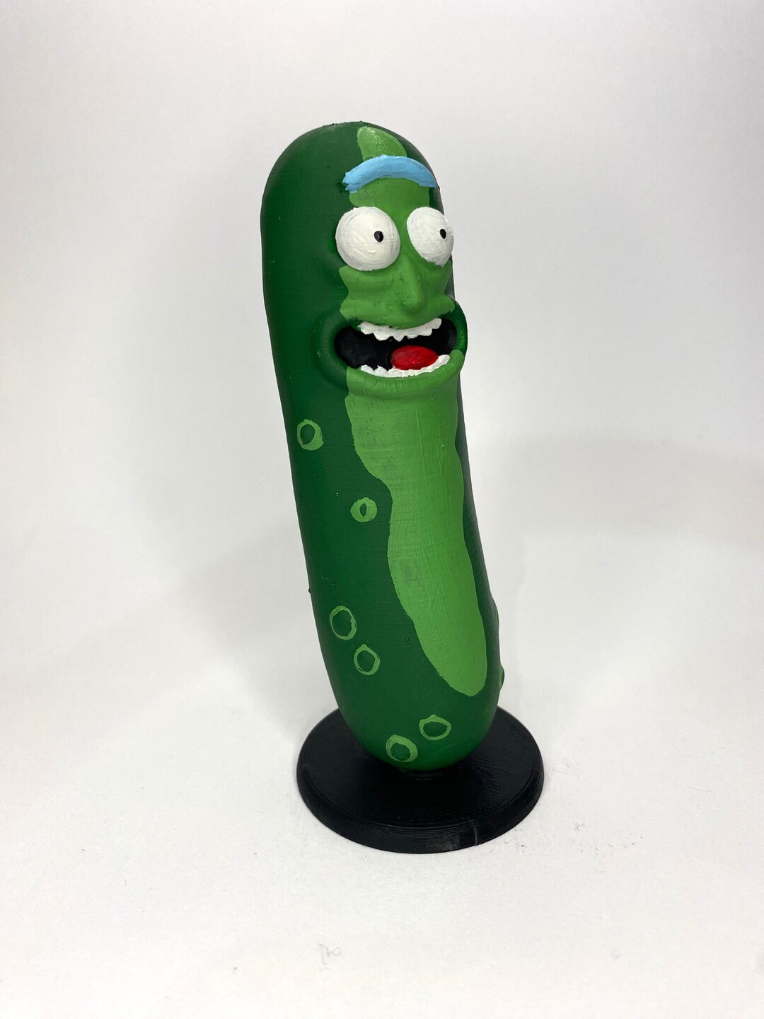 Pickle Rick Bust, Collectible, Statue, Gaming Room Decor, Figurine ...
