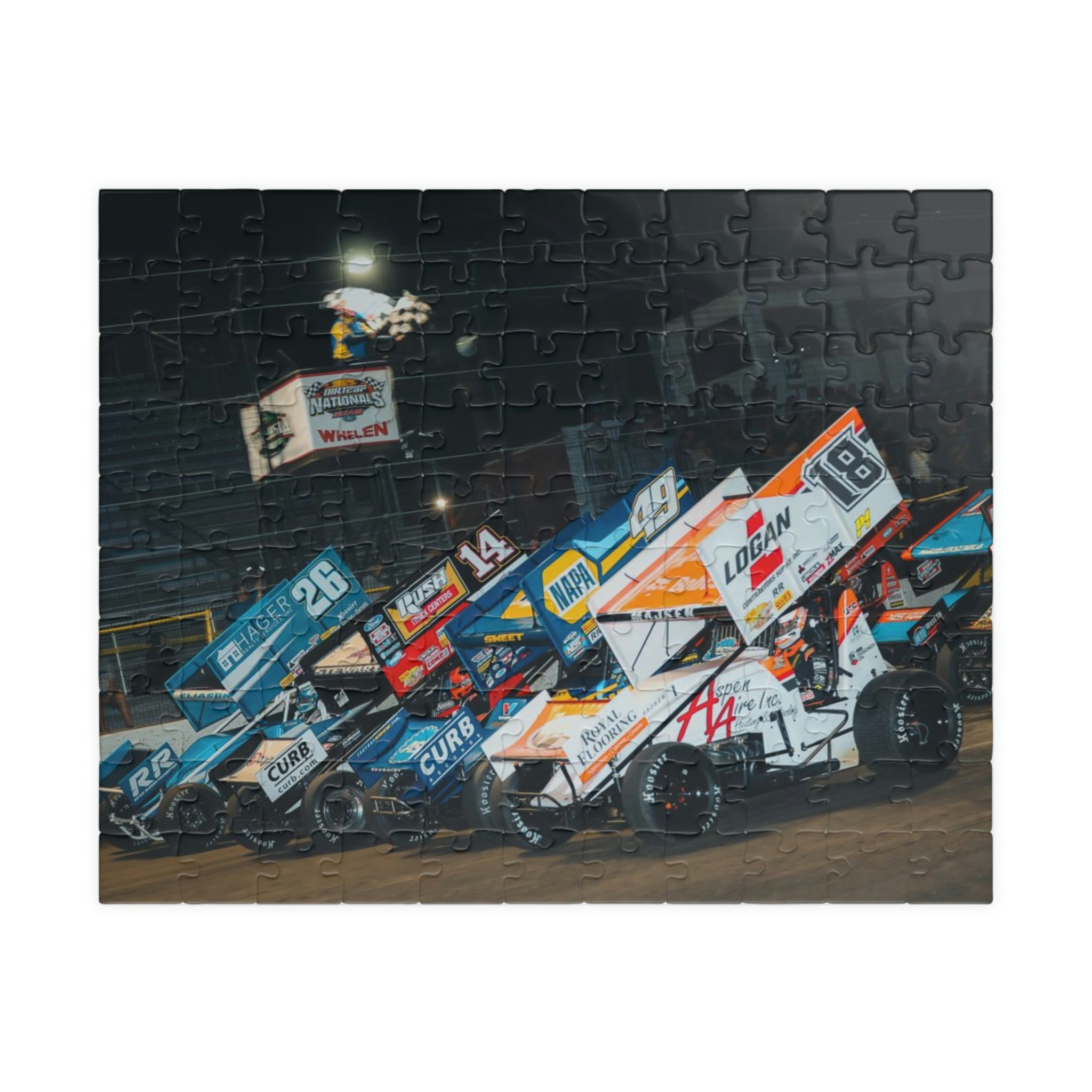 Personalized Turn Your Racing Photo Into a Puzzle (110, 252, 500 Piece ...