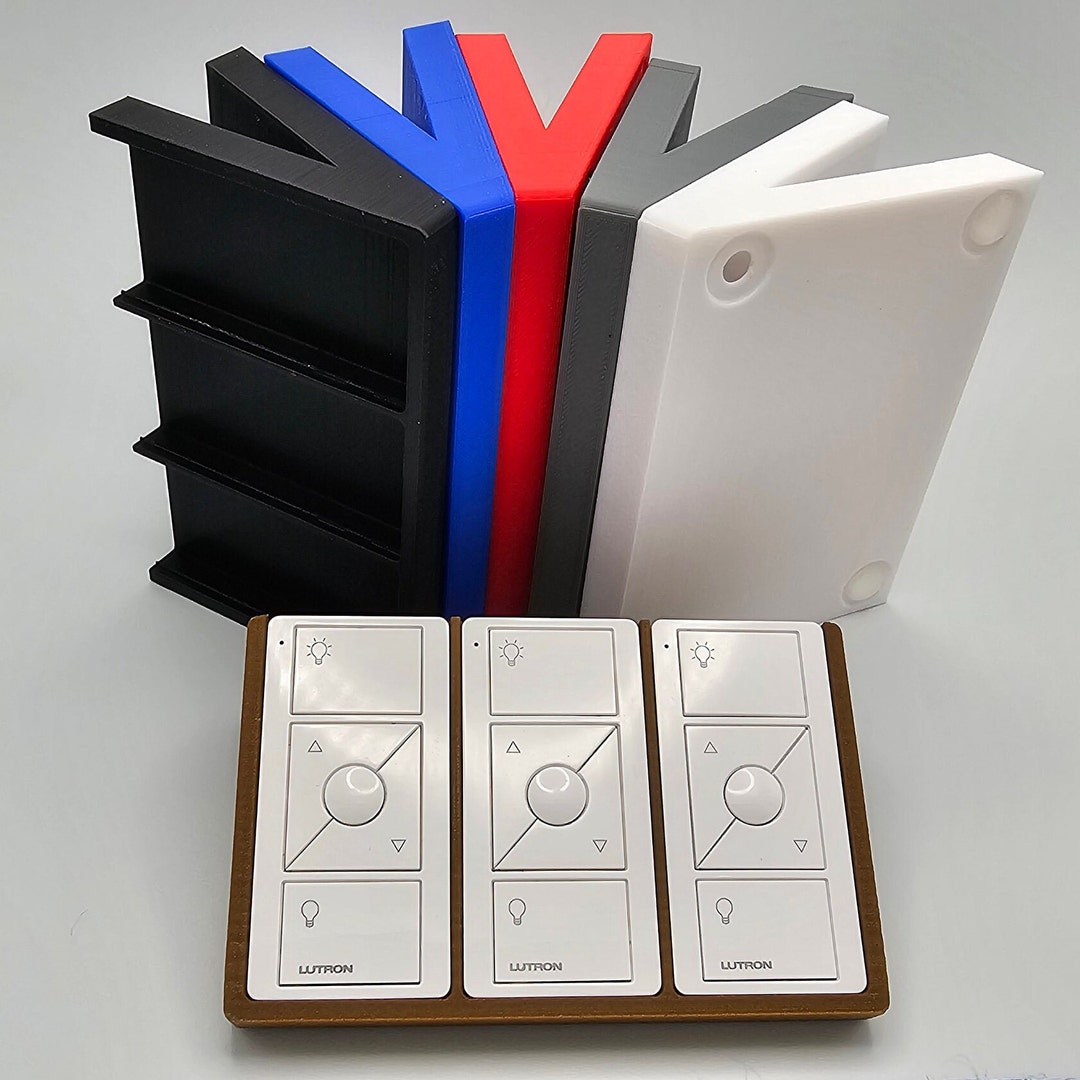 Wedge Lutron Pico Remote Holder (for Holding 2, 3, 4, 5, or 6 Remotes ...