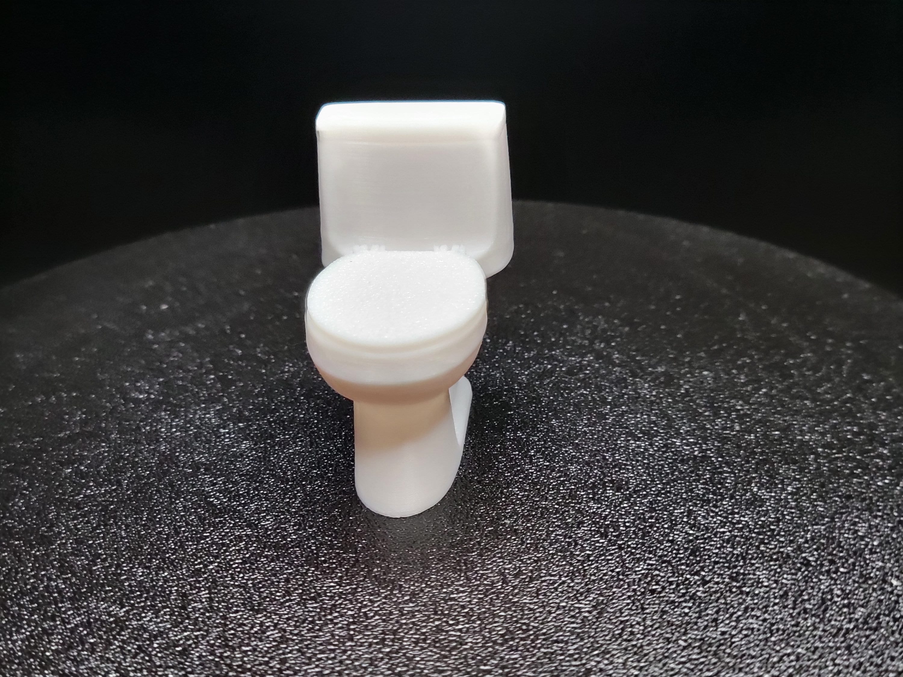 3D Model File STL for Miniature Toilet 1/12 Scale - Etsy