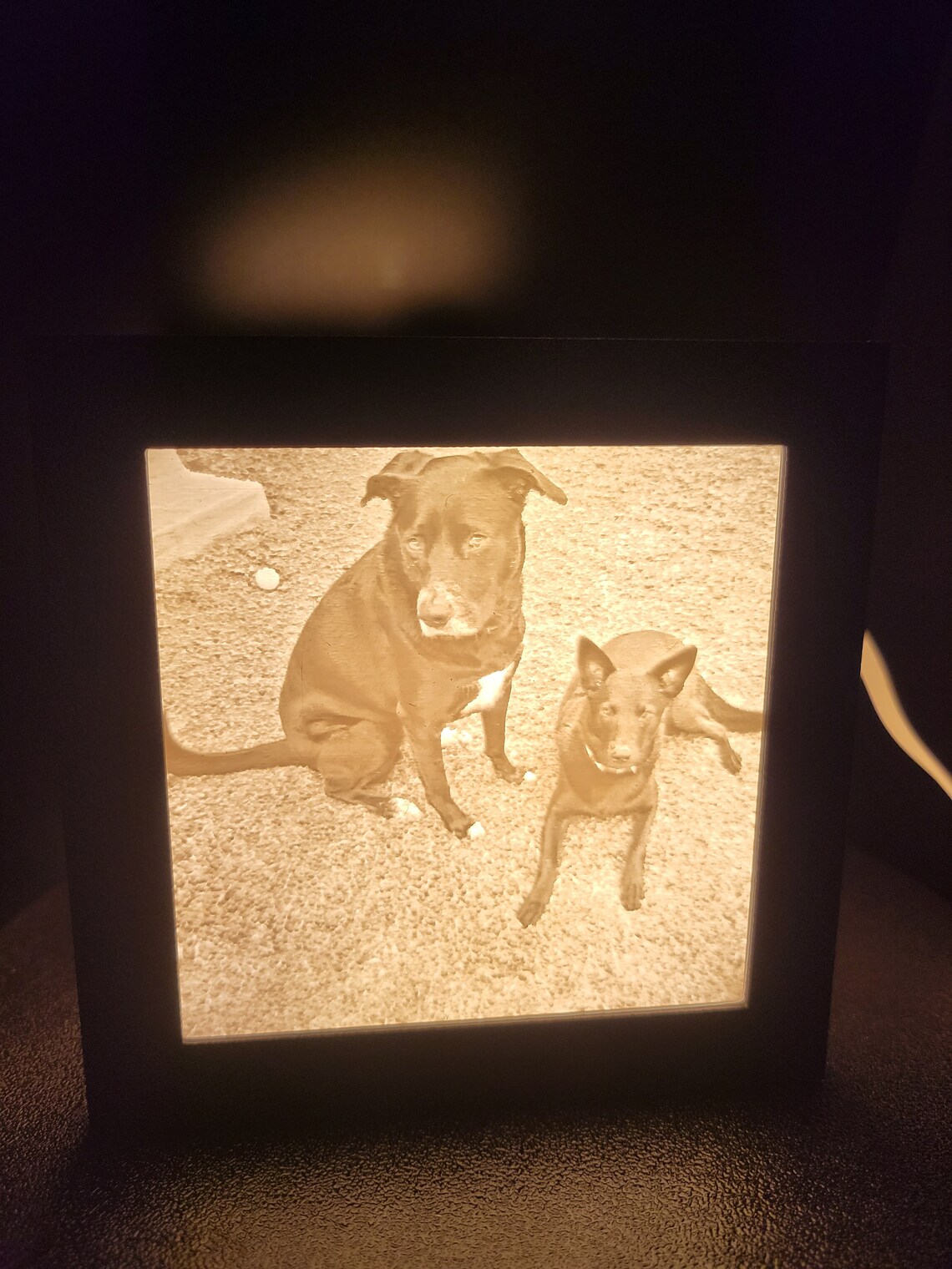 Custom - 5 Picture Light Box (lithophane) - Etsy