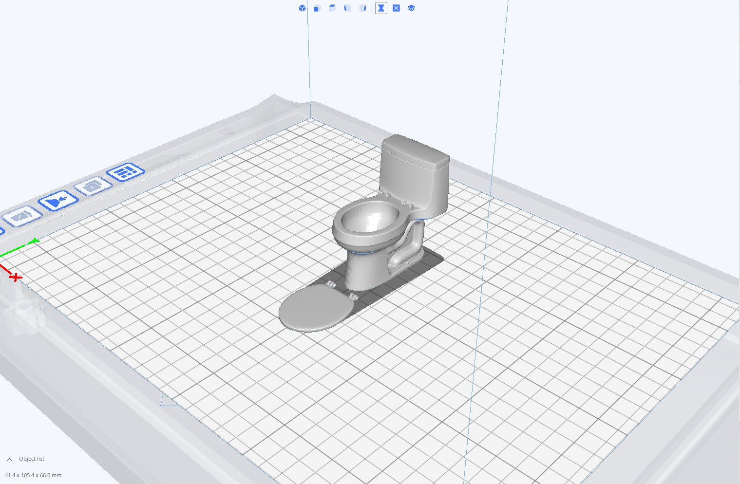 3D Model File STL for Miniature Toilet 1/12 Scale - Etsy