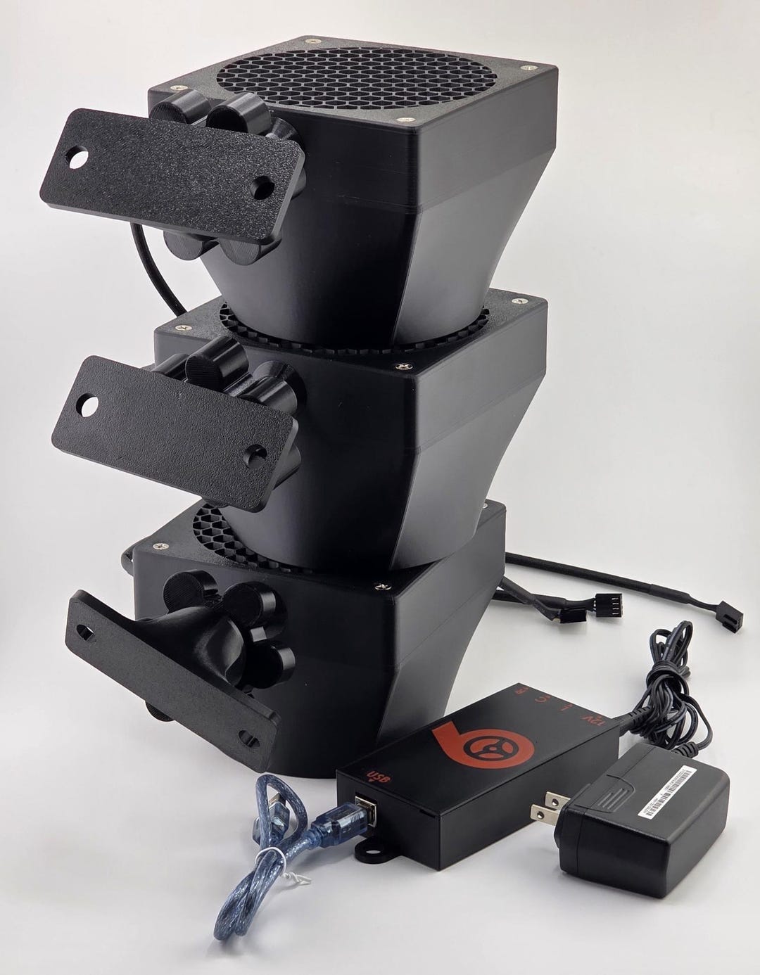 Turn 6 - Sim Racing Wind Simulator Kit for PC: Compact, Lightweight ...