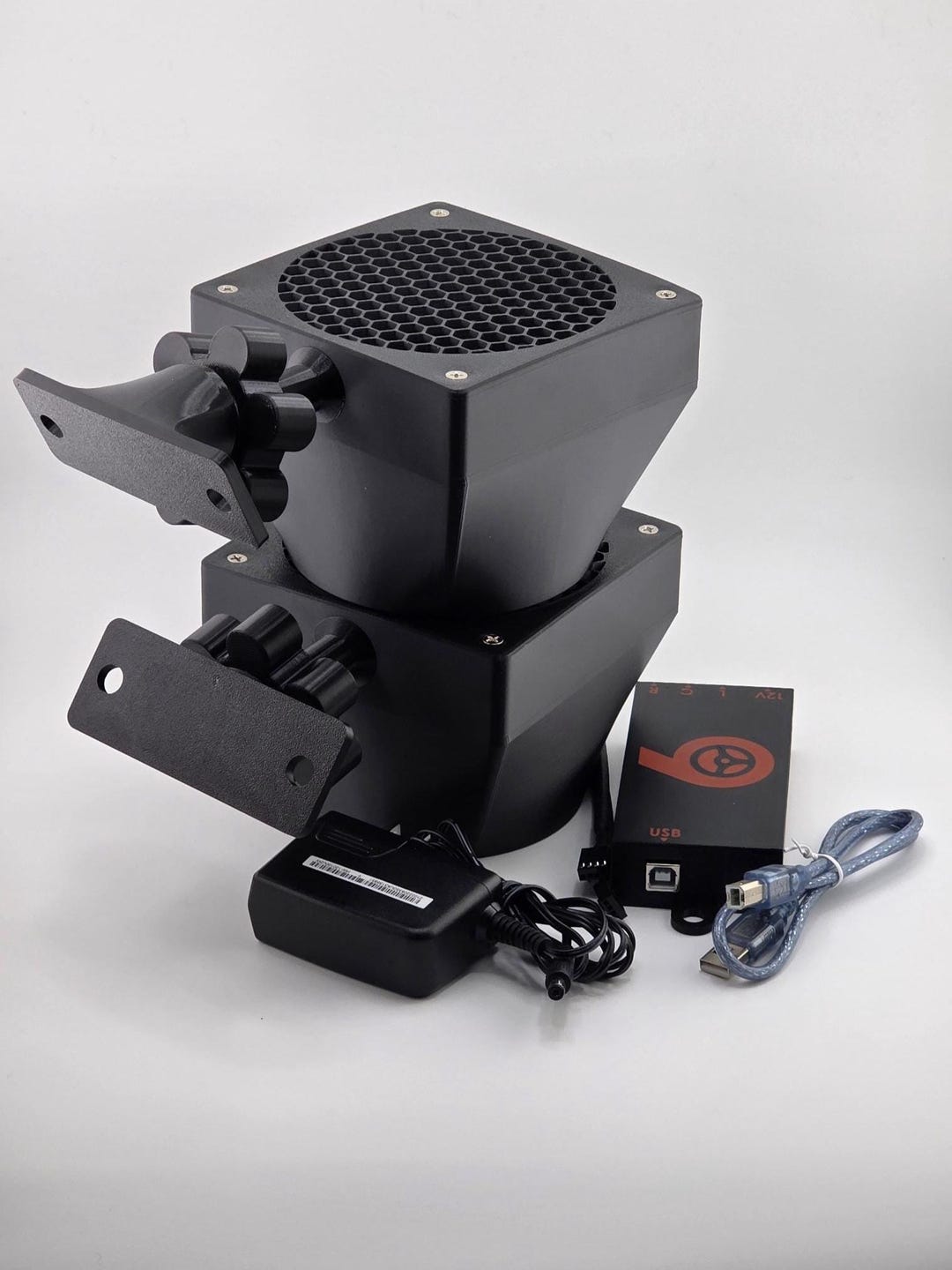Turn 6 - Sim Racing Wind Simulator Kit for PC: Compact, Lightweight ...