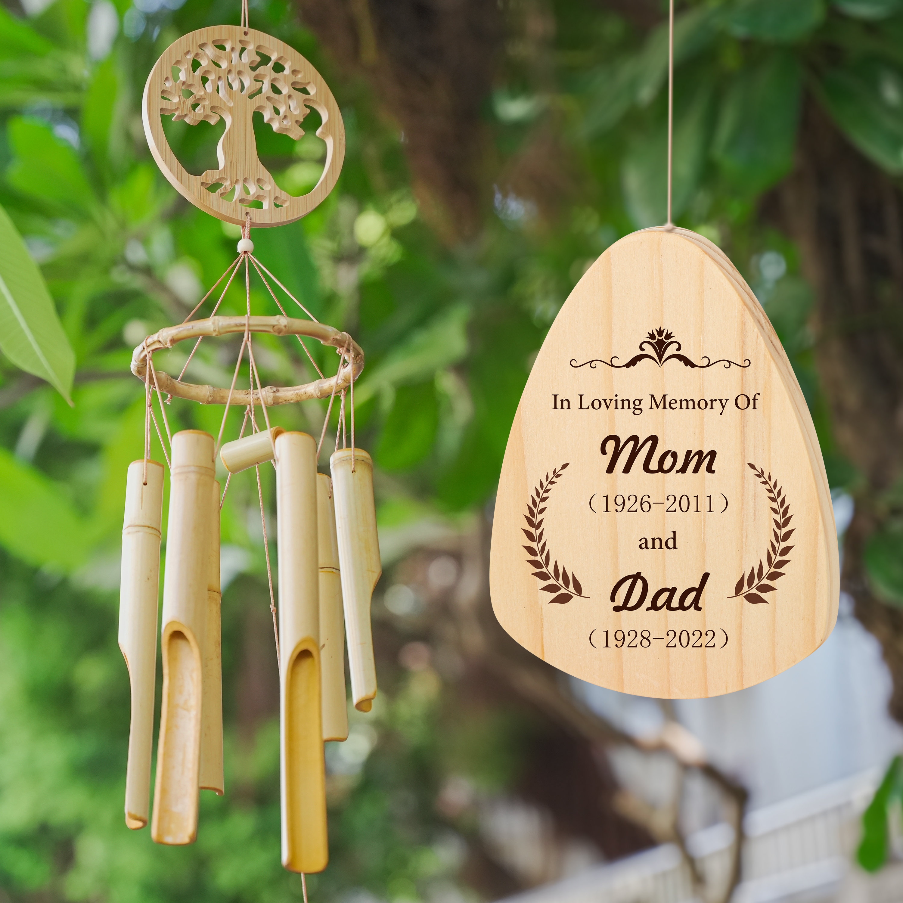 Th Tree Of Life Onyx Wind Chimes, 7 Chakra Healing Crystal Rainbow ...