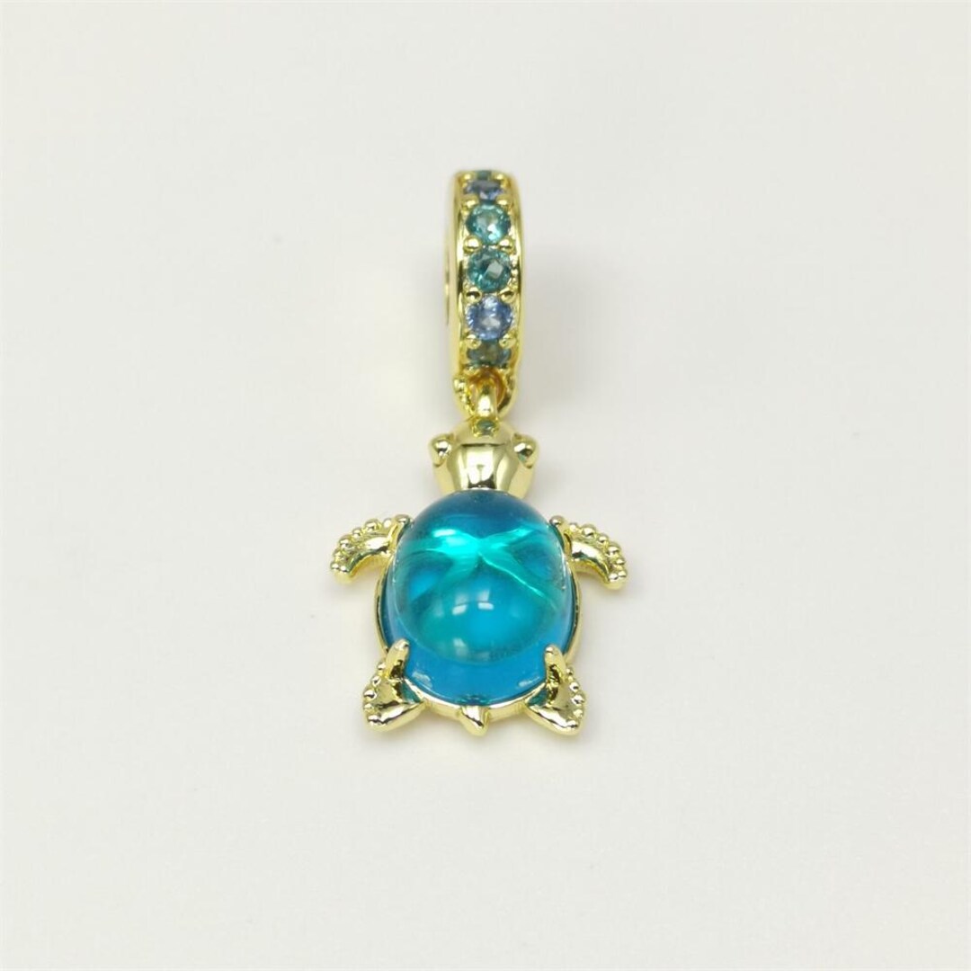 Pandora Sea Turtle Murano Glass Dangle Charm - Etsy
