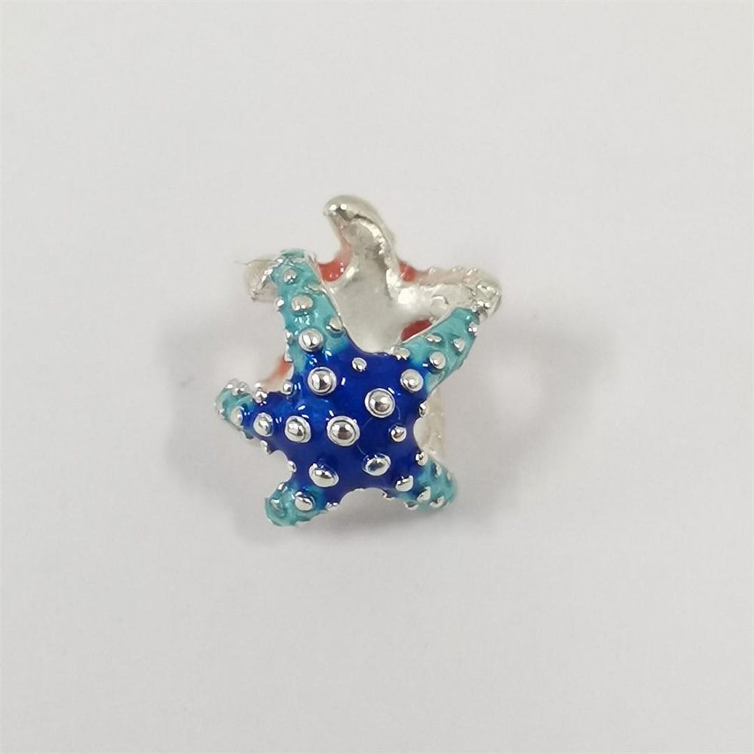 Pandora Colourful Starfish Mini Charm - Etsy
