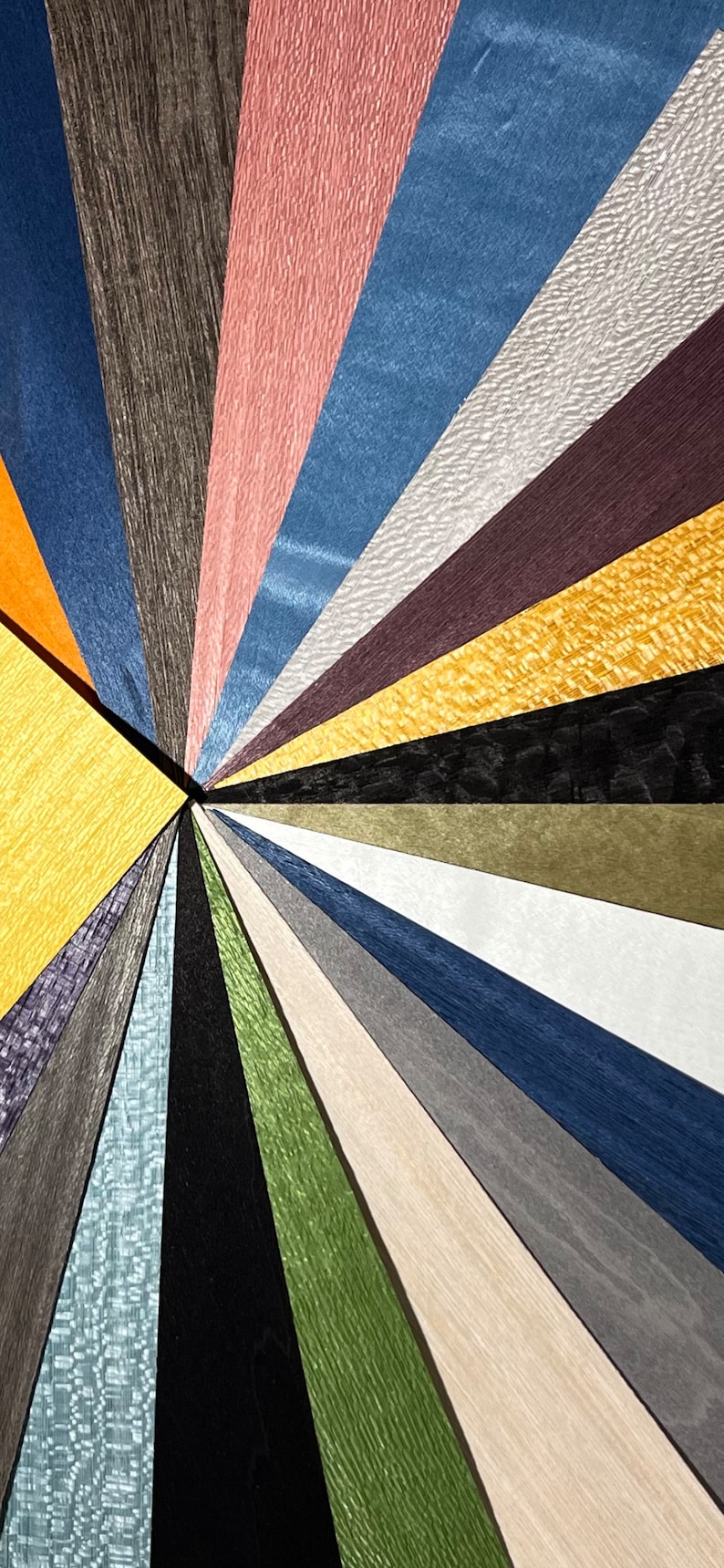 24” Long Dyed Wood Veneers. Complete Saturation Through and Through ...