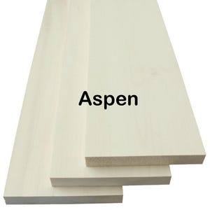 3/4”x4”x24” Solid Aspen, Laser Cutting, Cnc, Engraving and Scroll Saw ...