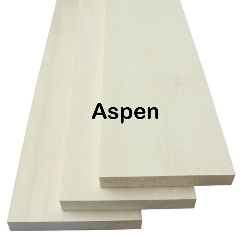 3/4”x4”x24” Solid Aspen, Laser Cutting, Cnc, Engraving and Scroll Saw ...
