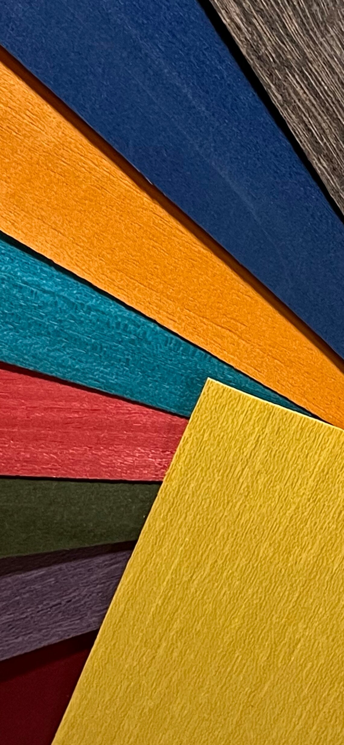 12 Dyed Wood Veneer Sheets. Complete Saturation Through and Through. 12 ...
