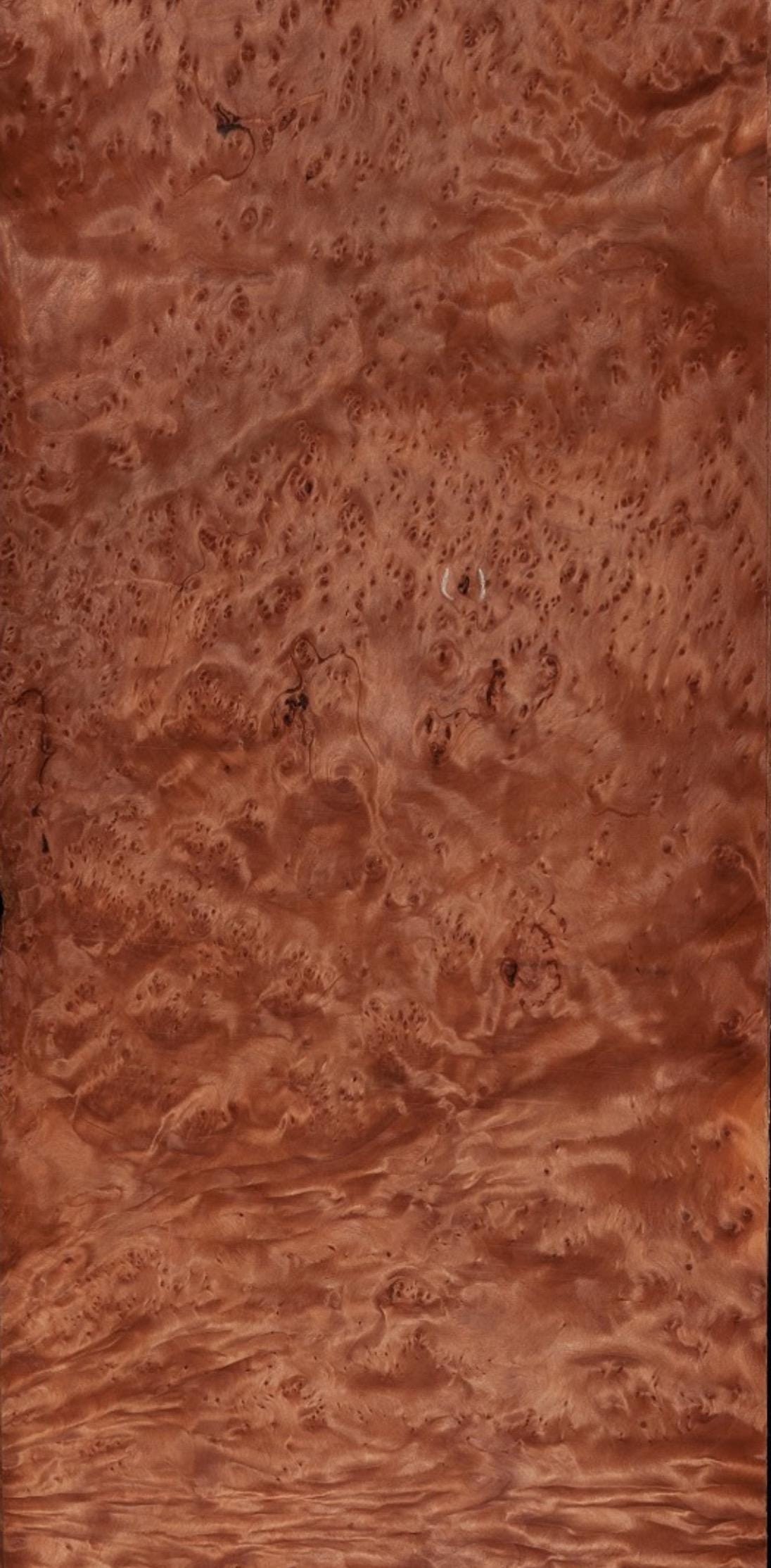 Redwood Burl Raw All Wood Exotic Veneer 15.25” Wide X 34.5” Long X 1/42 ...