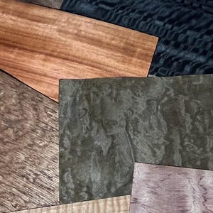 Beautiful Exotic All Wood Veneer Sheets From Around the World. 9 ...