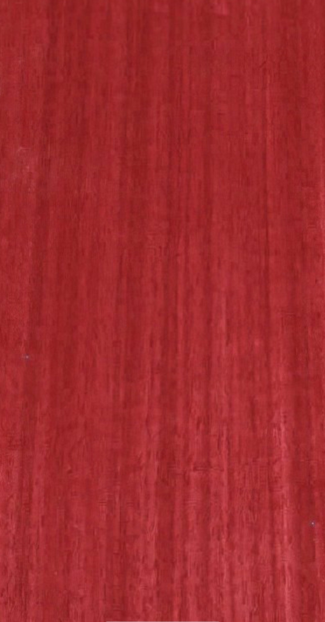 36x 6.75 Dyed Red Koto Wood Veneer. Complete Saturation Through and ...