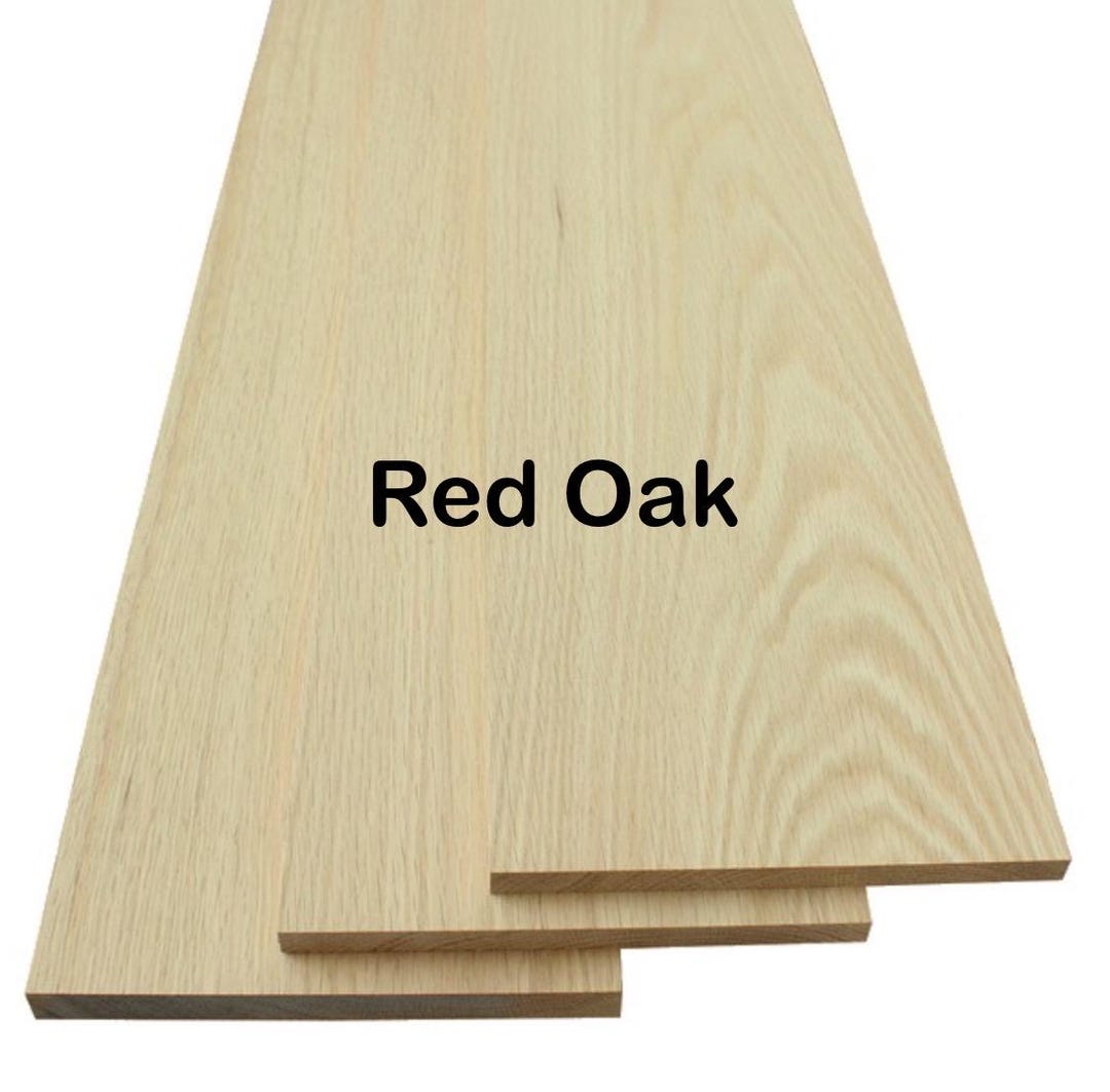 3/4”x8”x24” Solid Red Oak Hardwood, Laser Cutting, Cnc, Engraving and ...