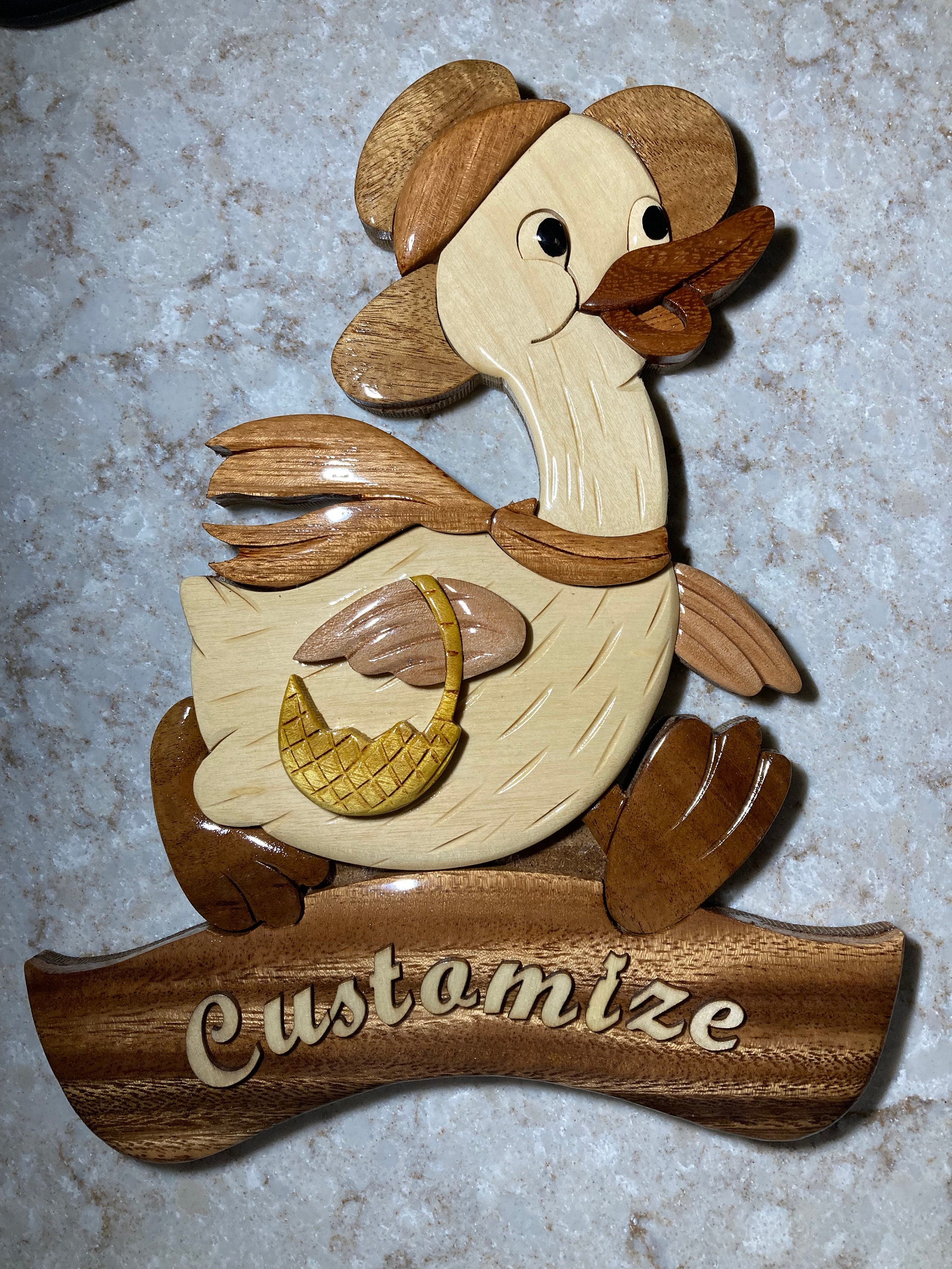 Intarsia, Solid Wood Art, Wall Decor, Wall Hanging, Scrolling, Laser ...
