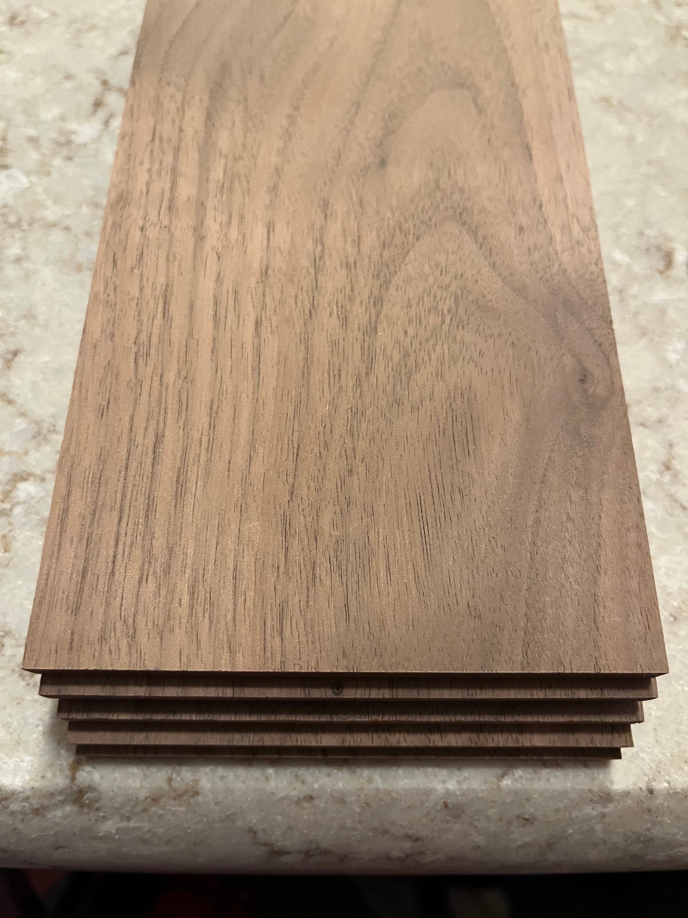 1/4x4x24 Solid Walnut Hardwood, Laser Cutting, Cnc, Engraving and ...