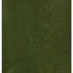 36”x 7” Dyed Green Wood Veneer. Complete Saturation Through and Through ...