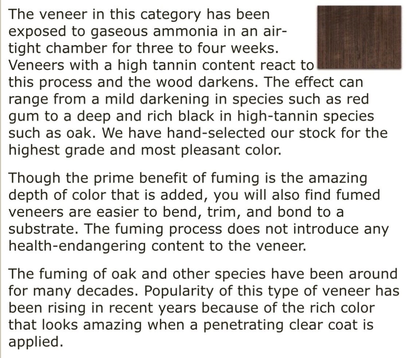 Figured Fumed Etimoe Raw All Wood Exotic Veneer 16” Wide X 27.5” Long X ...