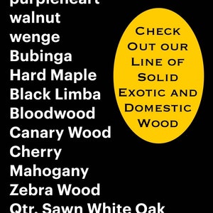 Exotic Highly Figured All Wood Veneer Sheets From Around the World. 10 ...