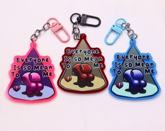 Cheems Dog Meme-chain Meme Keychain Gift - Etsy