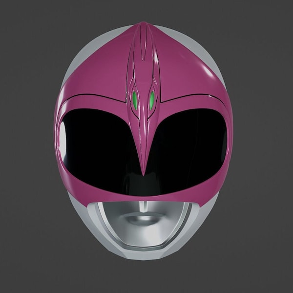 Pink Ranger Helmet - Etsy