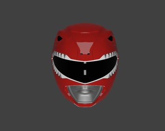 3d Printed Red Ranger - Etsy