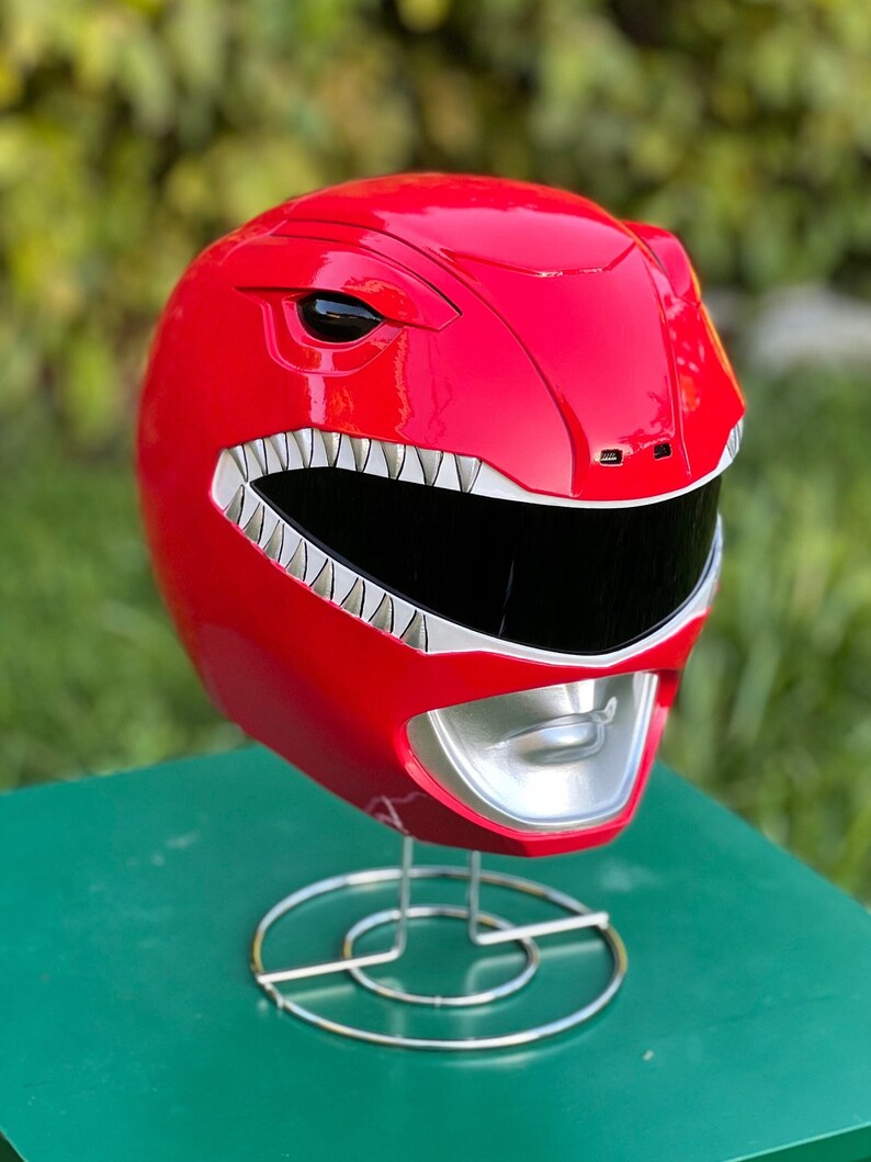 Mighty Morphin Power Rangers Red Ranger Helmet. 3D Printed. - Etsy