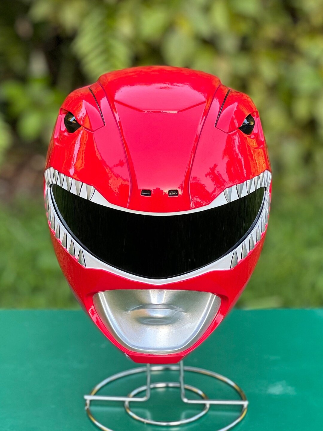 Mighty Morphin Power Rangers Red Ranger Helmet. 3D Printed. - Etsy